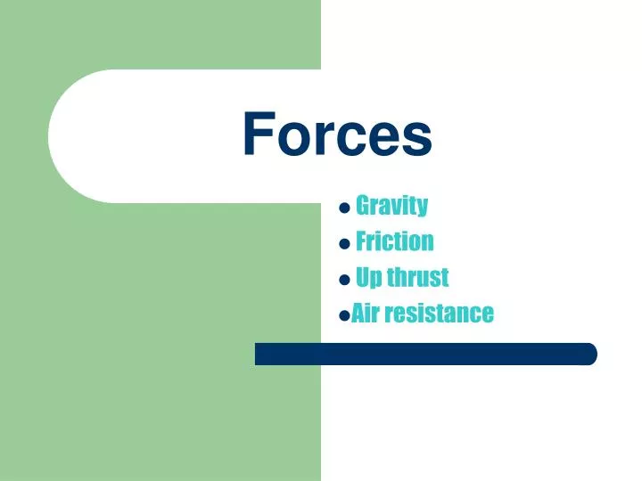 PPT - Forces PowerPoint Presentation, free download - ID:1223449
