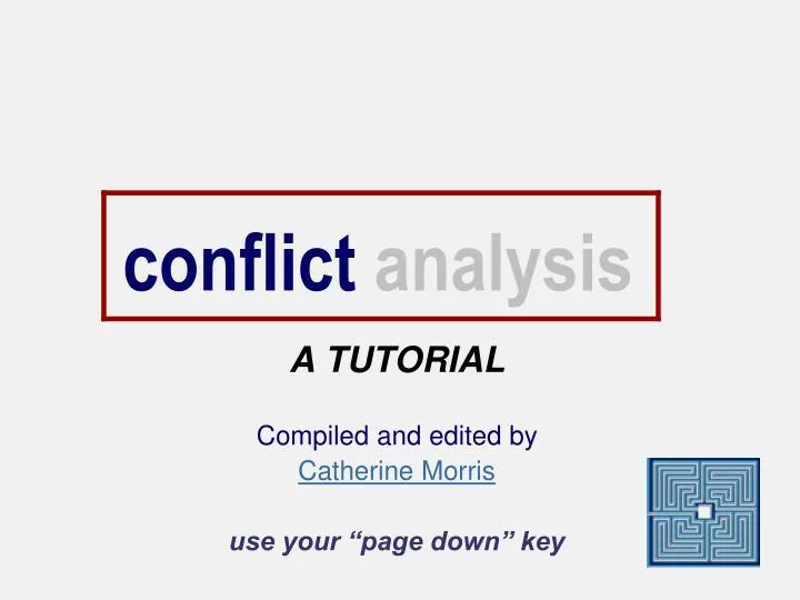 PPT - conflict analysis PowerPoint Presentation, free download - ID:1223763