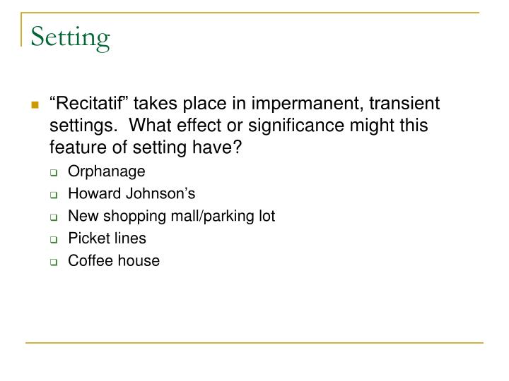 PPT - “Recitatif” (1983) PowerPoint Presentation - ID:1225586