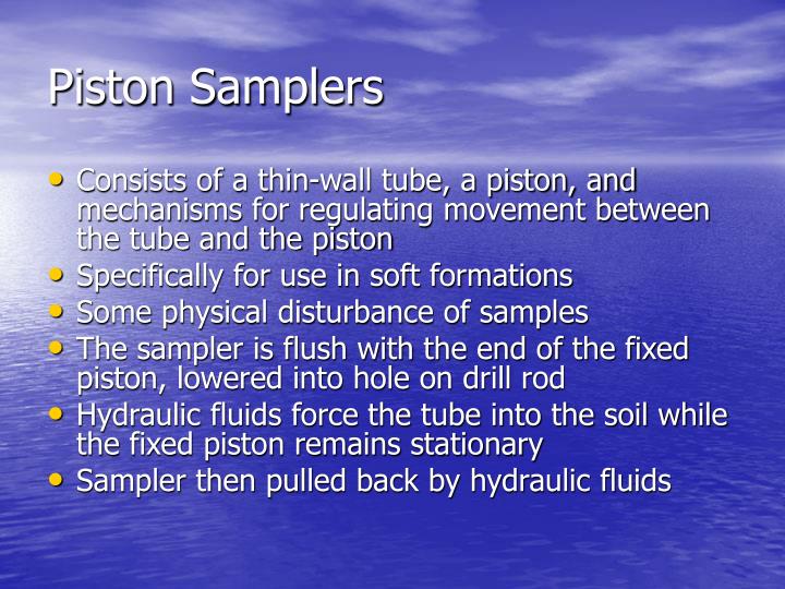 PPT - Soil and Rock Sampling PowerPoint Presentation - ID:1226403