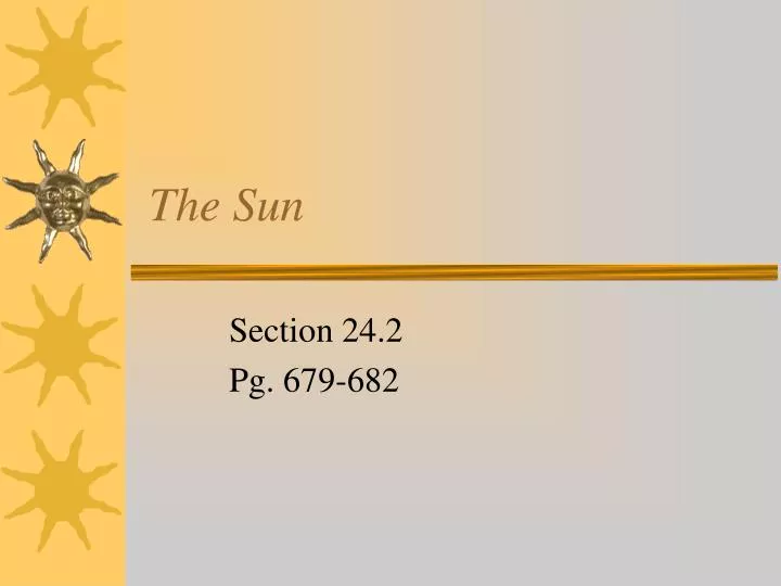 PPT - The Sun PowerPoint Presentation, free download - ID:1226809