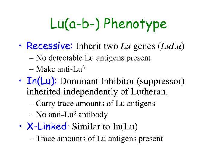 PPT - CLS 3311 Advanced Clinical Immunohematology PowerPoint ...