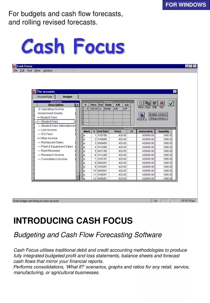 PPT - Cash Focus PowerPoint Presentation, free download - ID:1227128