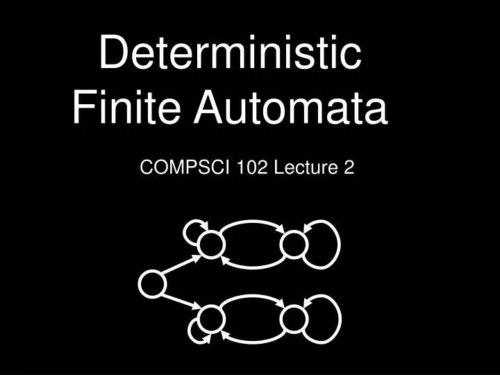 Ppt Deterministic Finite Automata Powerpoint Presentation Free