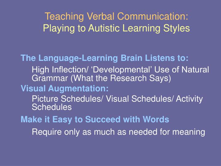 PPT - Autistic Spectrum Disorders: Linking Assessment & Educational ...