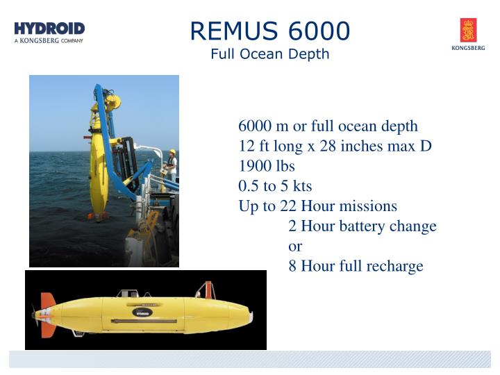 PPT - Autonomous Underwater Vehicles (AUVs) PowerPoint Presentation ...