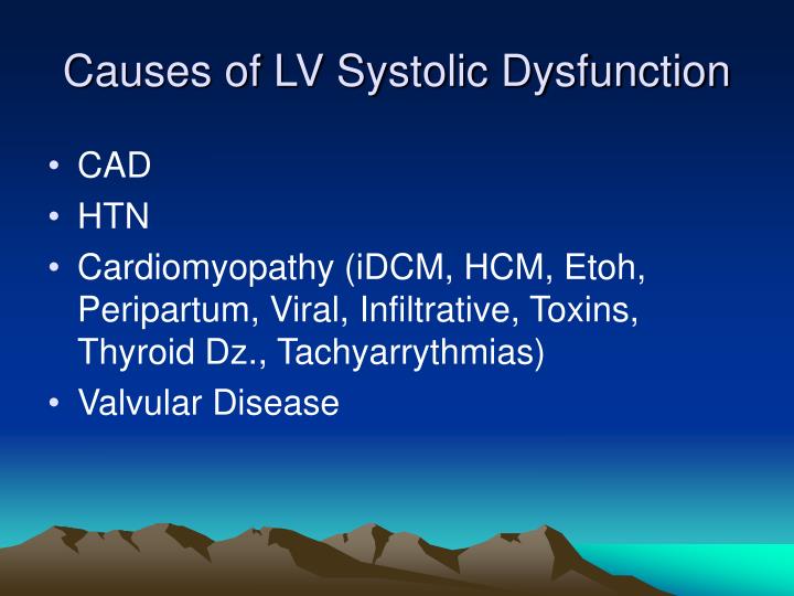 PPT - Echocardiographic Assessment of LV Systolic Function PowerPoint ...