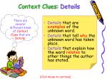 PPT - Vocabulary in Context PowerPoint Presentation - ID:122879