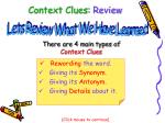 PPT - Vocabulary in Context PowerPoint Presentation - ID:122879