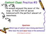PPT - Vocabulary in Context PowerPoint Presentation - ID:122879