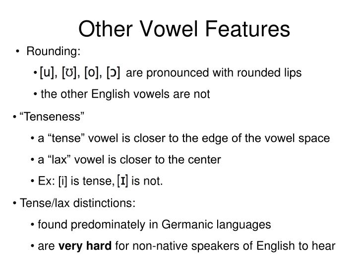 PPT - Cardinal Vowels PowerPoint Presentation - ID:1230070