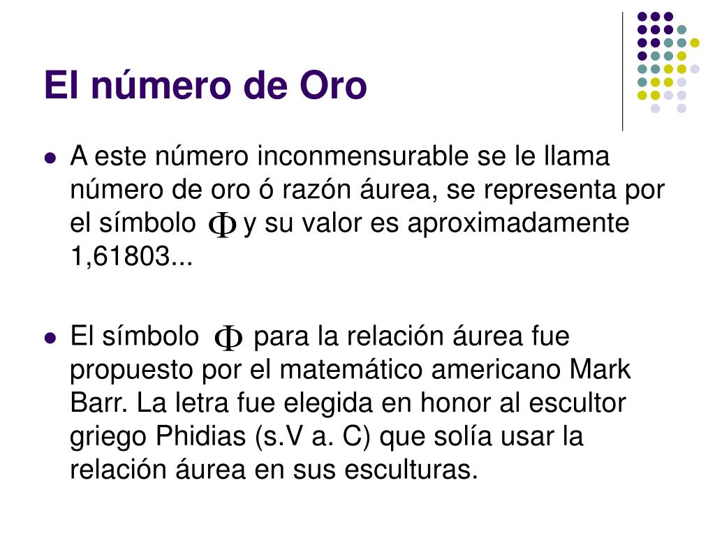 PPT - Número de Oro Razón Divina PowerPoint Presentation, free download ...