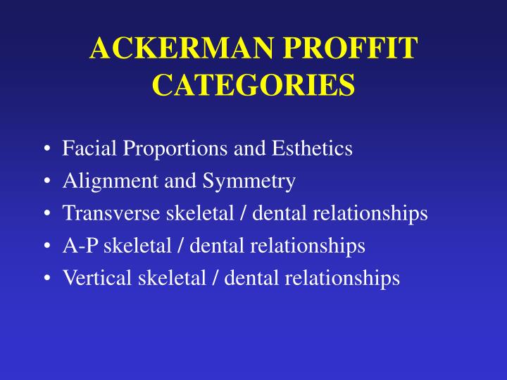 PPT - Orthodontic Case Analysis PowerPoint Presentation - ID:1231060