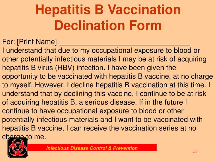 PPT - Introduction to Infectious Disease Control & Prevention ...