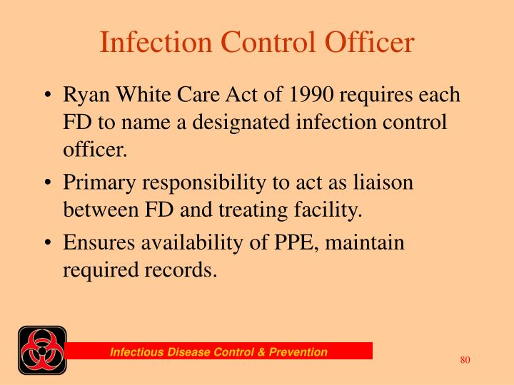 PPT - Introduction to Infectious Disease Control & Prevention ...