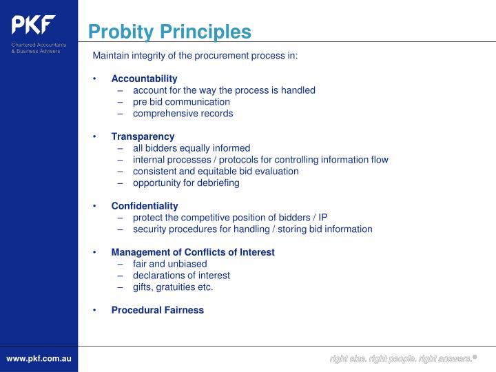 PPT - PPP’s and Probity Audits PowerPoint Presentation - ID:1234699