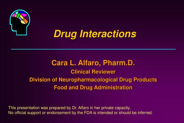PPT - Drug Interactions PowerPoint Presentation, free download - ID:1235958