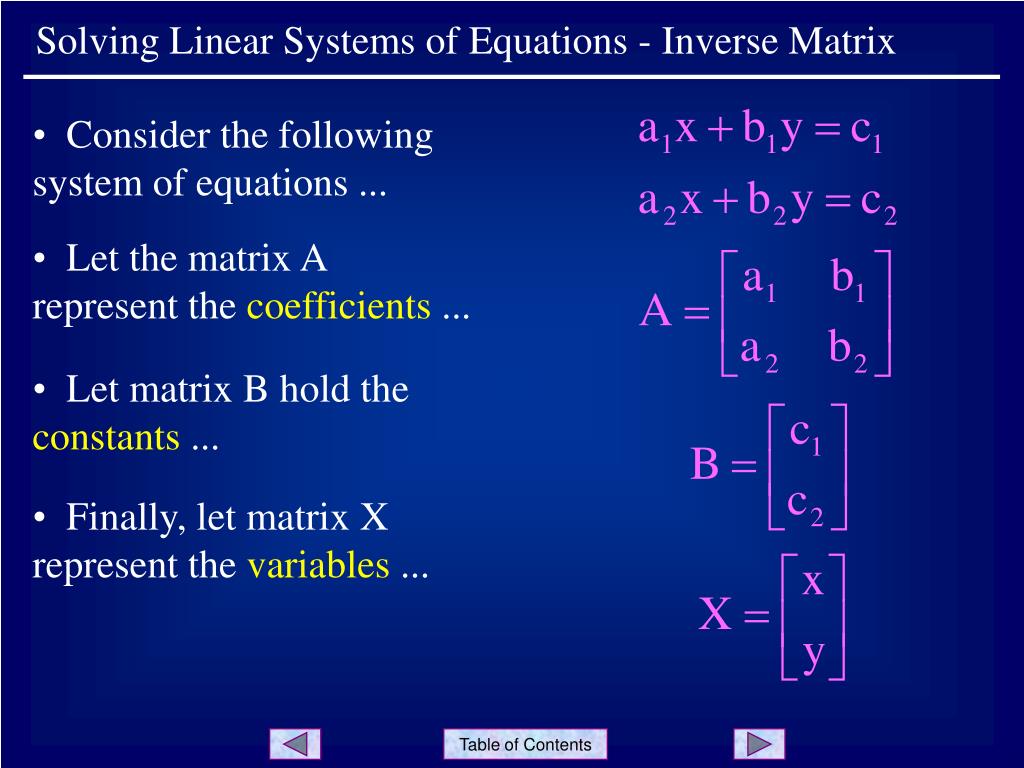 Use Inverse Matrix To Solve System Of Linear Equations - Tessshebaylo Use Inverse Matrix To Solve System Of Linear Equations - Tessshebaylo