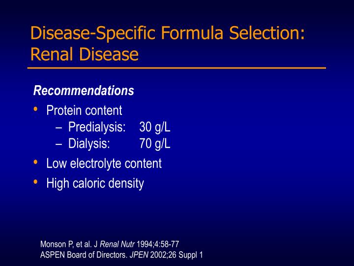 PPT - Implementing Enteral Nutrition: Formula Selection and ...