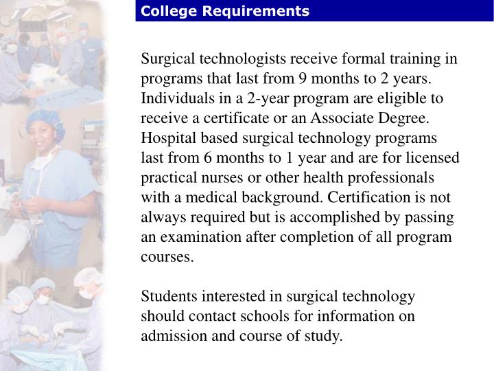 PPT - Surgical Technologist PowerPoint Presentation - ID:1237445