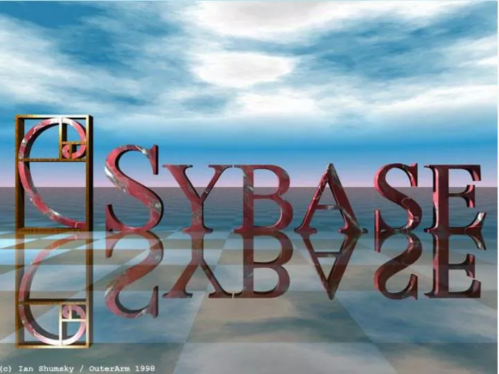 PPT - SYBASE PowerPoint Presentation, free download - ID:1239404