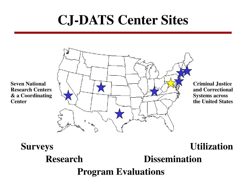 PPT - CJ-DATS Criminal Justice Drug Abuse Treatment Studies PowerPoint ...