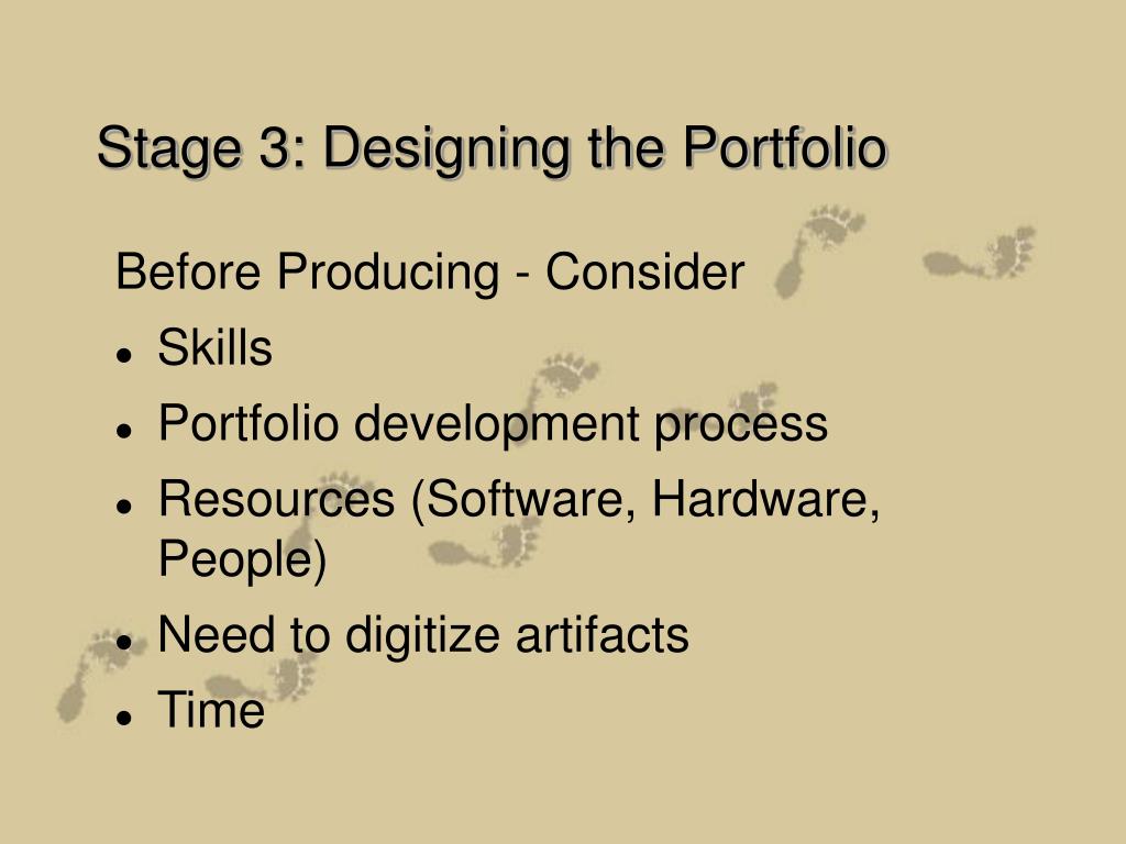 PPT - Digital Professional Portfolios: Pathways to Professional ...