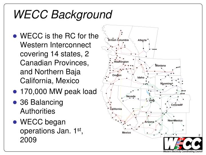 PPT - WECC RC EMS and Systems Overview PowerPoint Presentation - ID:1248422