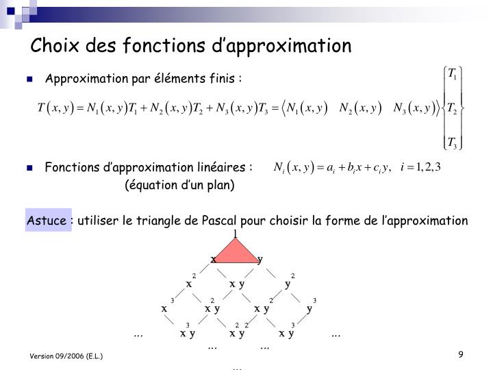 PPT - Cours 4-a Méthode des éléments finis 2D PowerPoint Presentation ...
