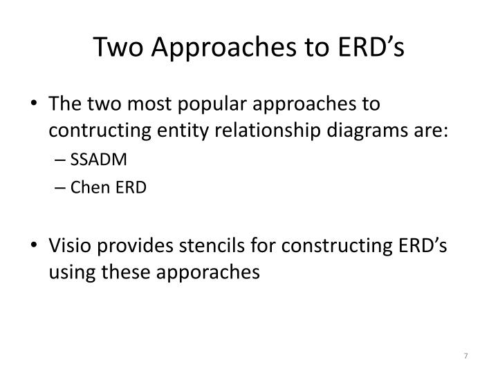 PPT - Entity Relationship Diagram (ERD) PowerPoint Presentation - ID ...