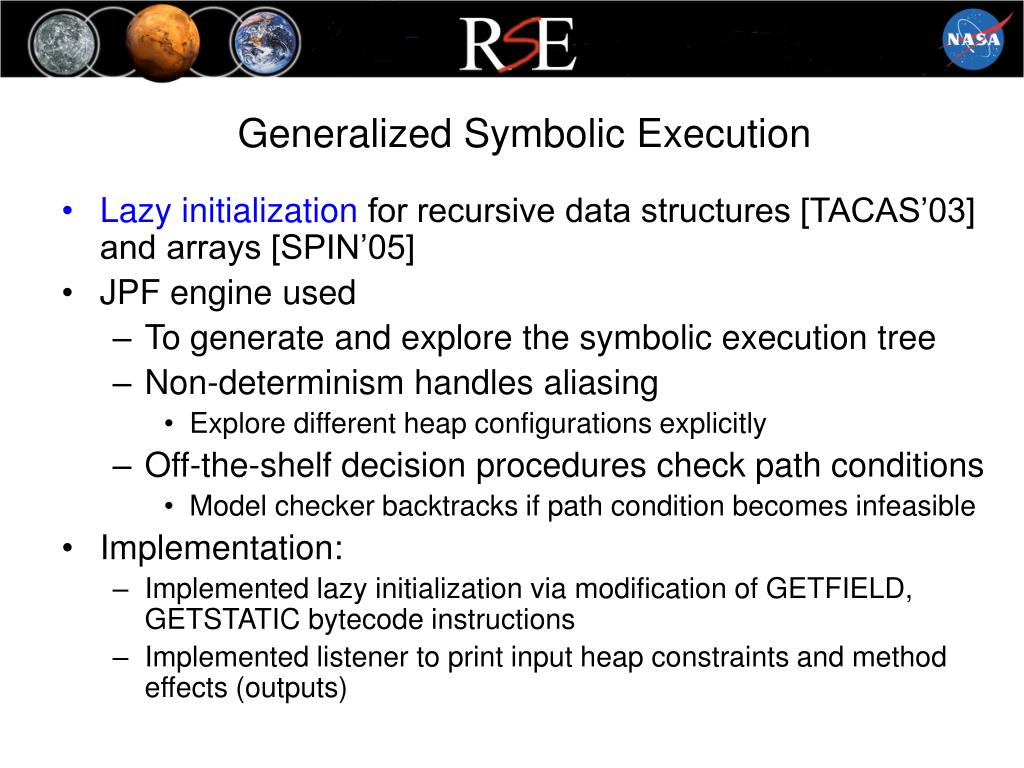 Ppt Symbolic Java Pathfinder Symbolic Execution Of Java Byte Code Powerpoint Presentation