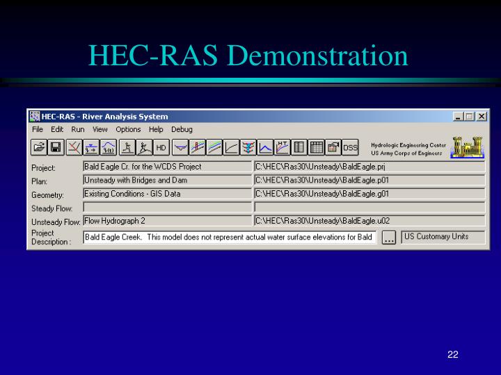 PPT - Overview of Unsteady Flow Modeling With HEC-RAS PowerPoint ...