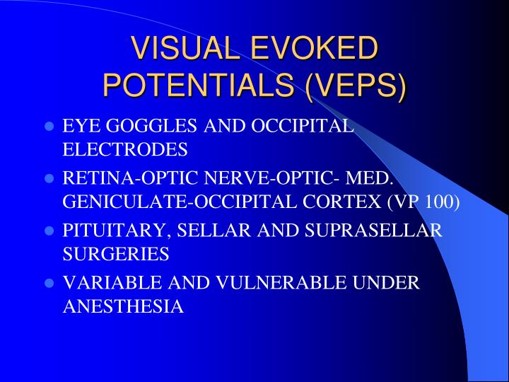 PPT - INTRAOPERATIVE NEUROPHYSIOLOGY AND NEUROMONITORING PowerPoint ...