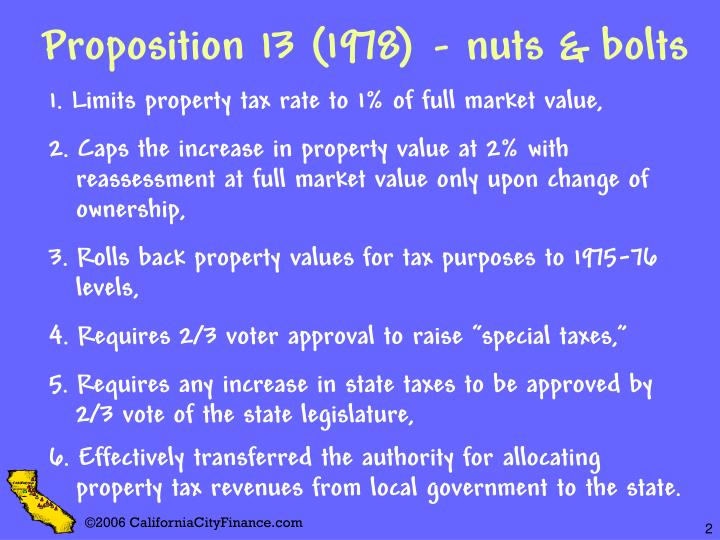 PPT - Triskaidekaphobia: A Primer on Proposition 13 PowerPoint ...