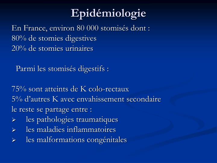 PPT - LES STOMIES DIGESTIVES PowerPoint Presentation - ID:1251343