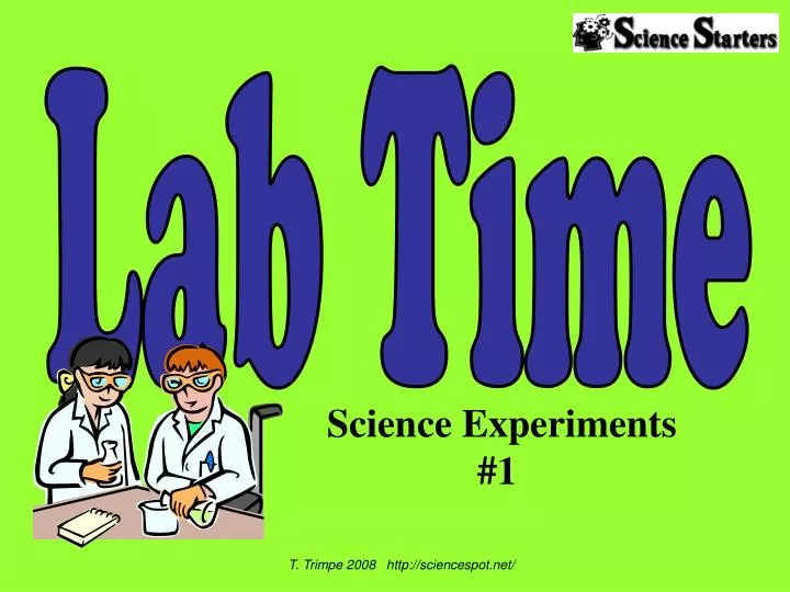 PPT - Science Experiments #1 PowerPoint Presentation, free download ...