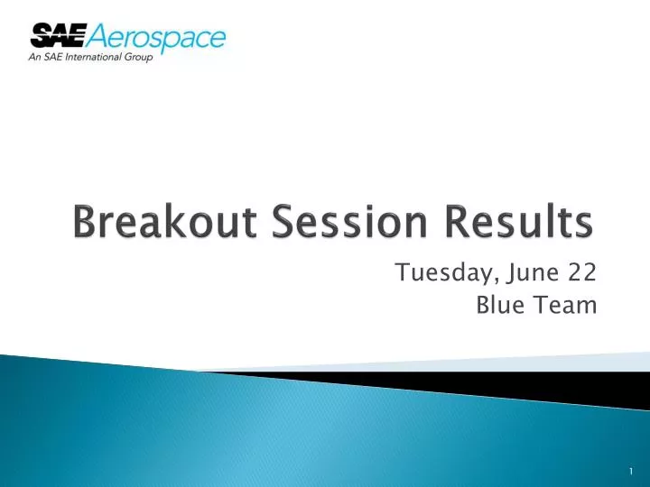 PPT - Breakout Session Results PowerPoint Presentation, free download ...