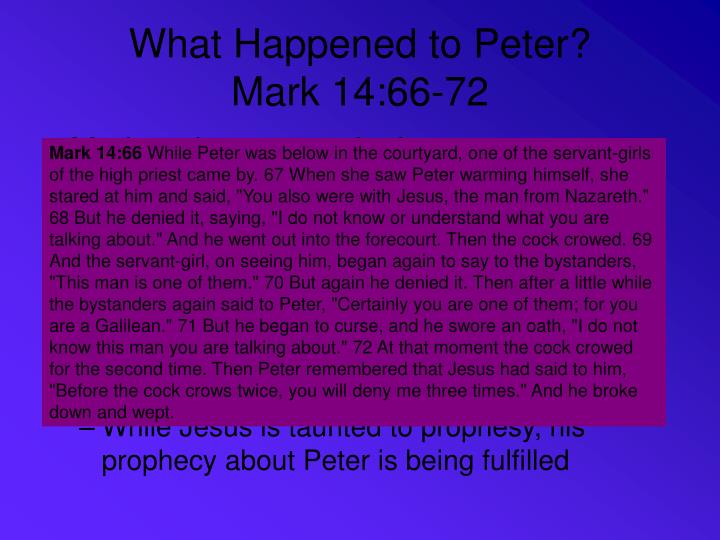 PPT - The Gospel of Mark PowerPoint Presentation - ID:1254233