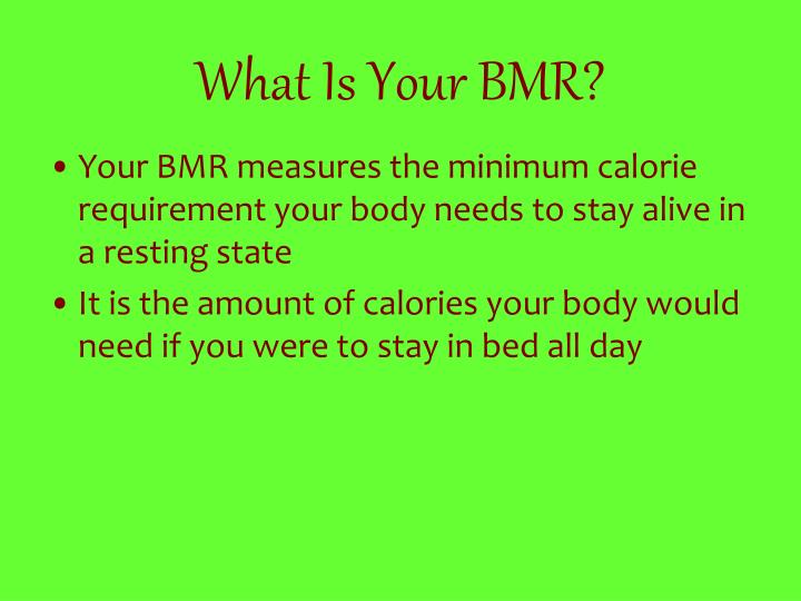 PPT - Basal Metabolic Rate PowerPoint Presentation - ID:1255077