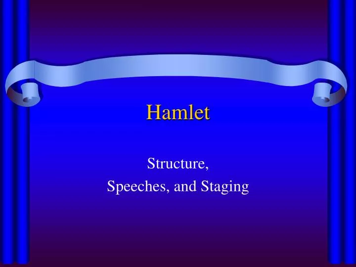 PPT - Hamlet PowerPoint Presentation, free download - ID:1256052