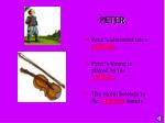 PPT - PETER & THE WOLF PowerPoint Presentation - ID:1256222