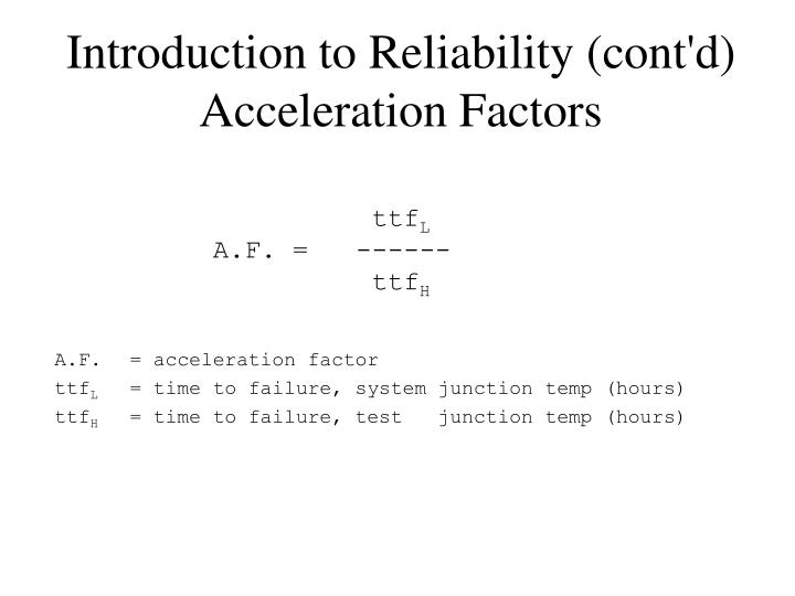 PPT - Reliability PowerPoint Presentation - ID:1256760