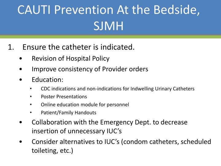 PPT - On the CUSP: Stop CAUTI PowerPoint Presentation - ID:1260367