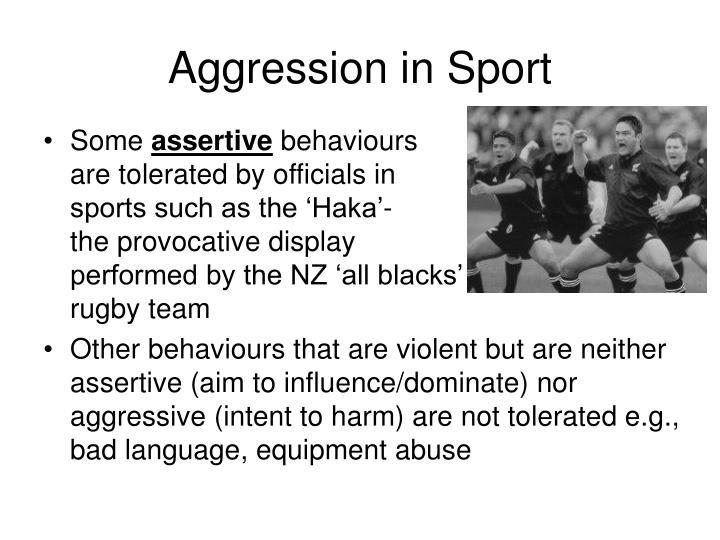 PPT - Aggression in Sport PowerPoint Presentation - ID:1261091
