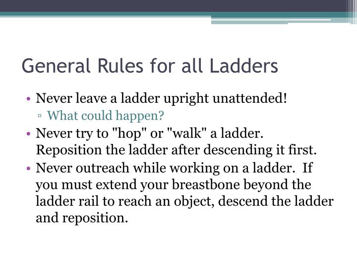 PPT - Personal Protective Equipment and Ladder Safety PowerPoint ...