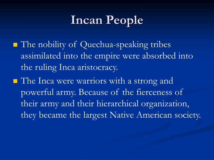 PPT - Inca Social Structure PowerPoint Presentation - ID:1261794