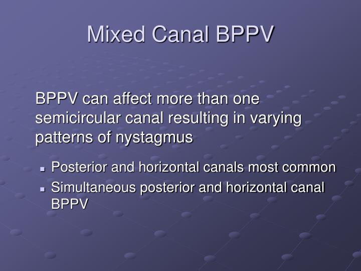 PPT - Benign Paroxysmal Positioning Vertigo (BPPV) PowerPoint ...