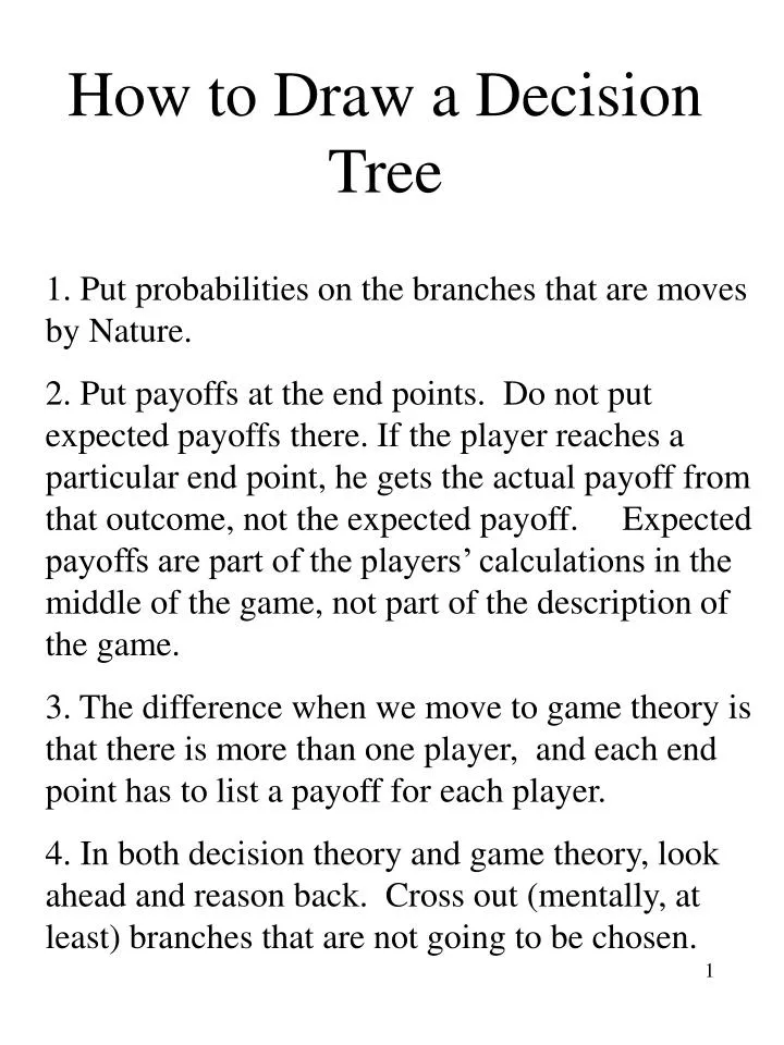 PPT - How to Draw a Decision Tree PowerPoint Presentation, free ...