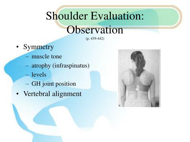PPT - Shoulder Evaluation PowerPoint Presentation - ID:1265229