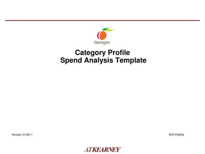 PPT - Category Profile Spend Analysis Template PowerPoint Presentation ...